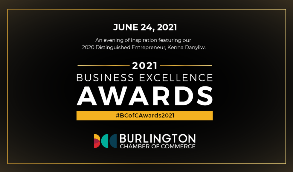 2021 Business Excellence Awards - Burlington Chamber of Commerce